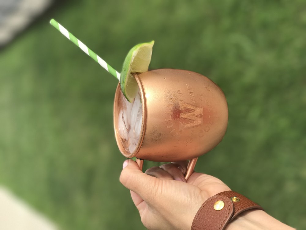 monogrammed-copper-mugs | Nico and Lala