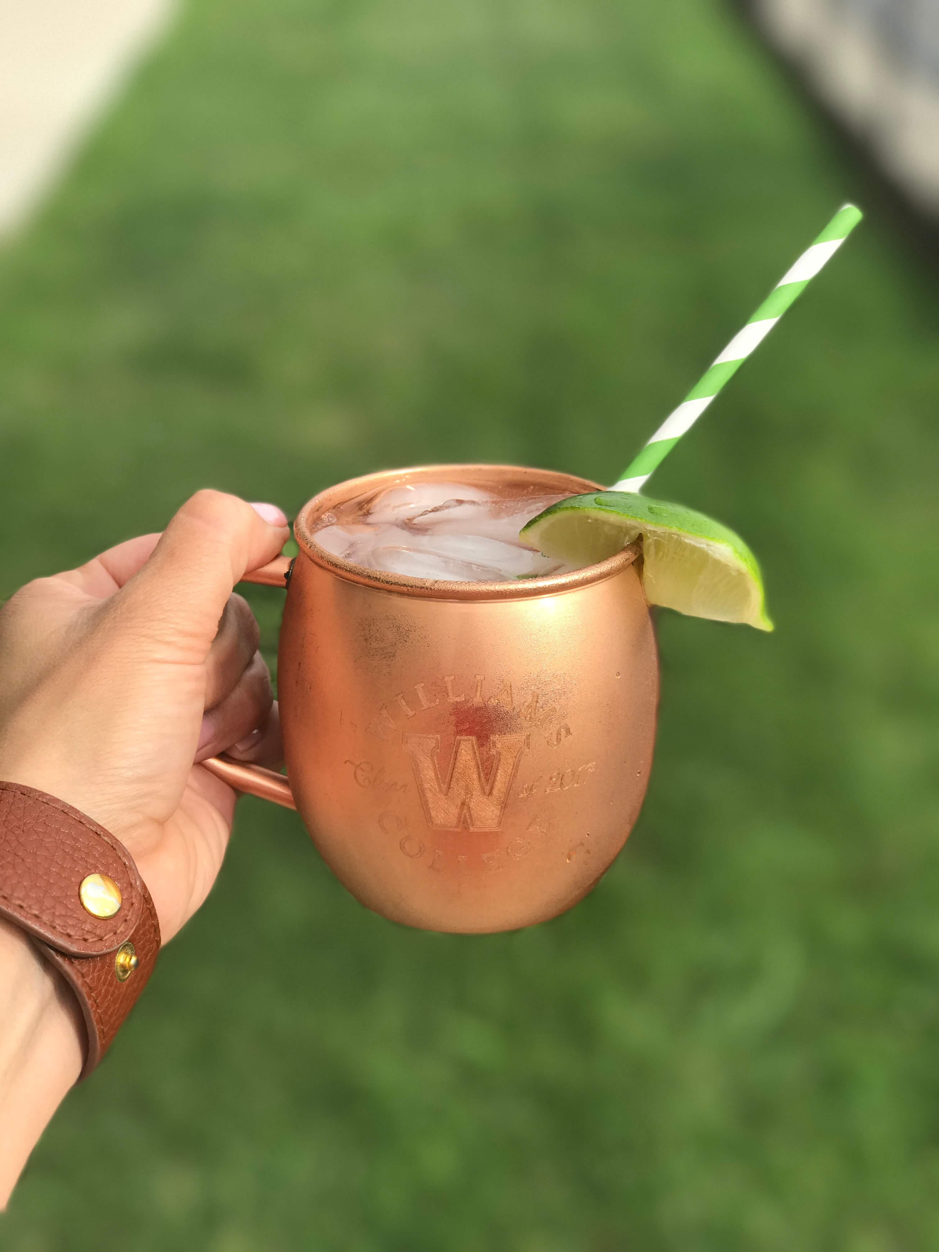 monogrammed-copper-mugs | Nico and Lala