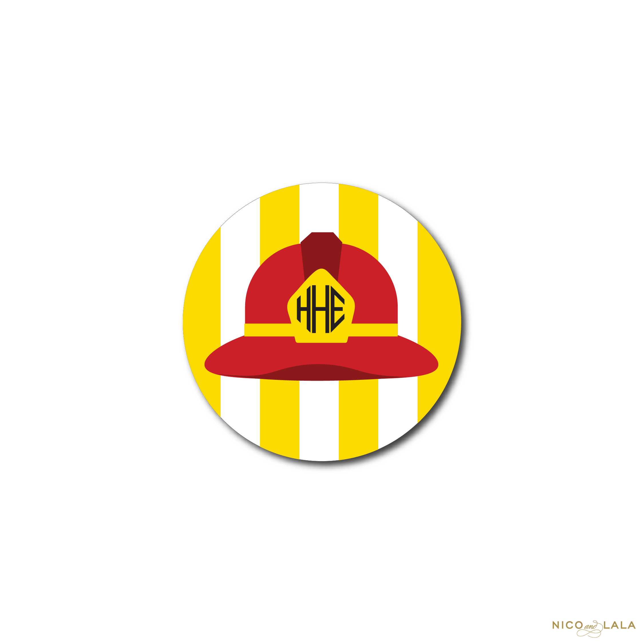 Fire-Truck-Birthday-Stickers | Nico and Lala