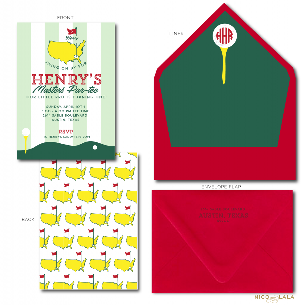 Masters-Birthday-Invitations | Nico and Lala